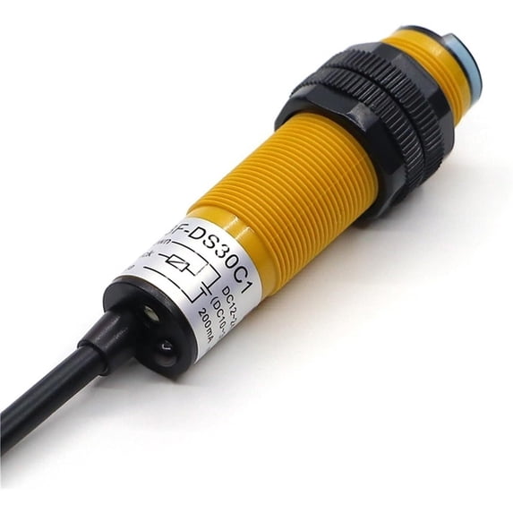 Wasachi Photoelectric Sensor E3F-DS30C1 with NPN Diffuse Infrared ...