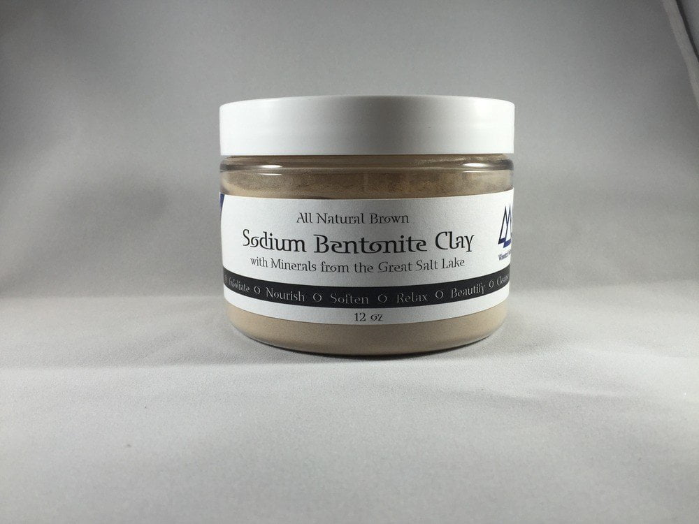 Wasatch Naturals Sodium Bentonite Clay 12 oz Powder - Walmart.com