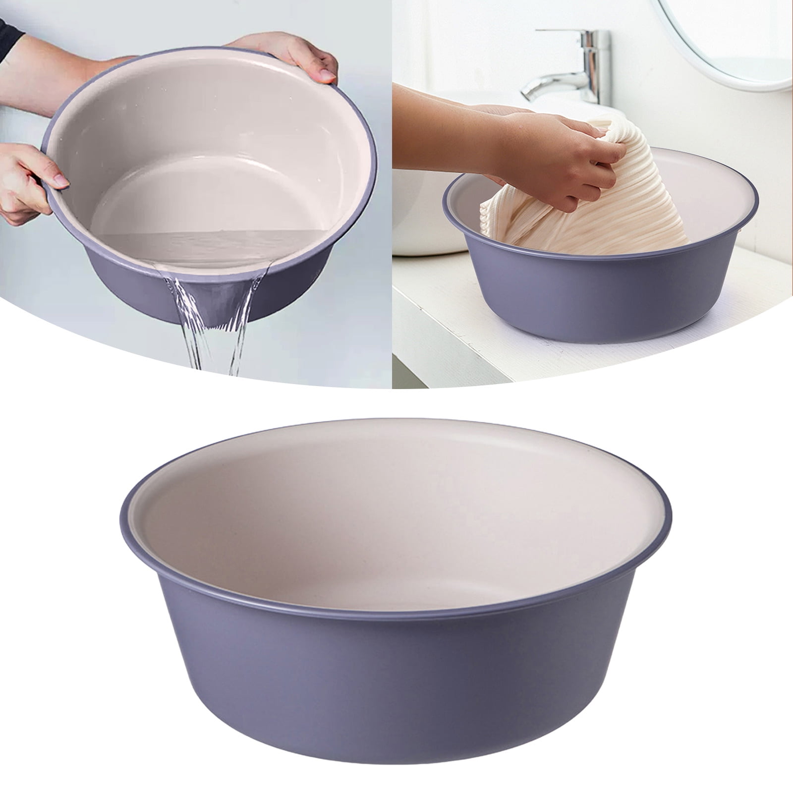 Wash Basin Large Capacity Bedside Soaking Tub Portable Laundry ...