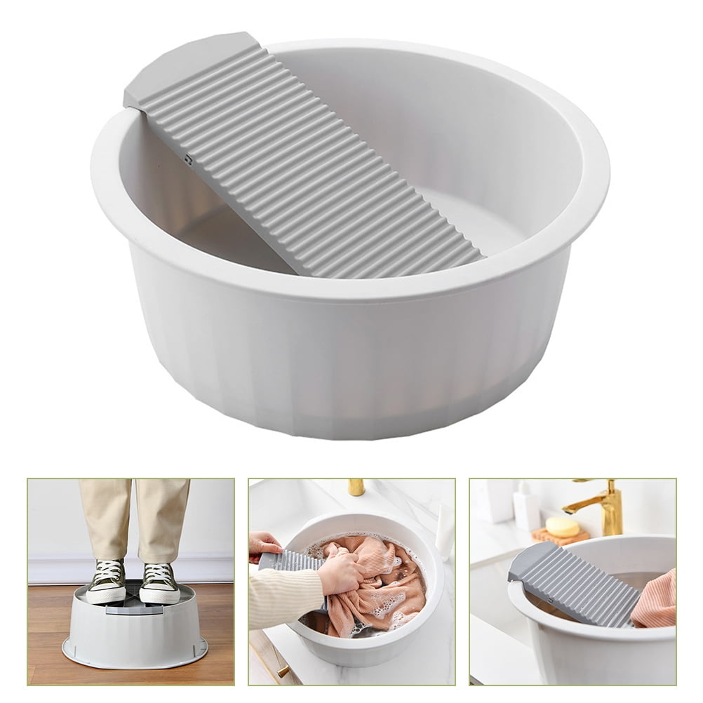 Wash Board For Hand Washing Clothes, 1 Set Washboard Washing Clothes ...