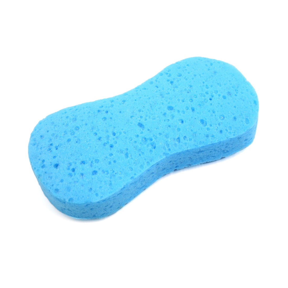 Wash Cleaning Expanding Sponge Blue 8 Shaped for Car Automobile ...