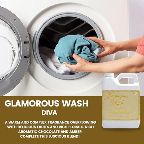 Wash Diva 64 Fl oz HE, BZ Laundry Detergent/with Glamorous Sachet ...