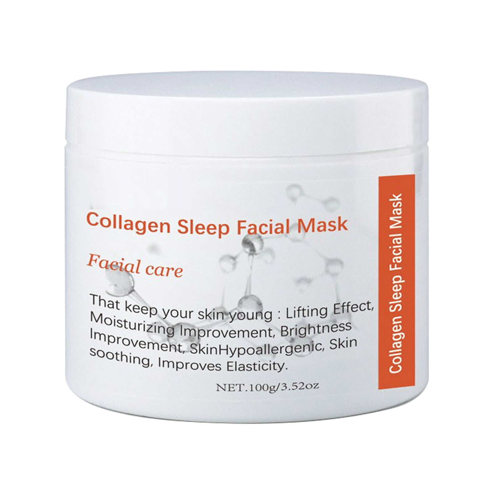 Wash Free Sleeping Facial Mask,Hyaluronic Moisturizing Cream Deeply ...