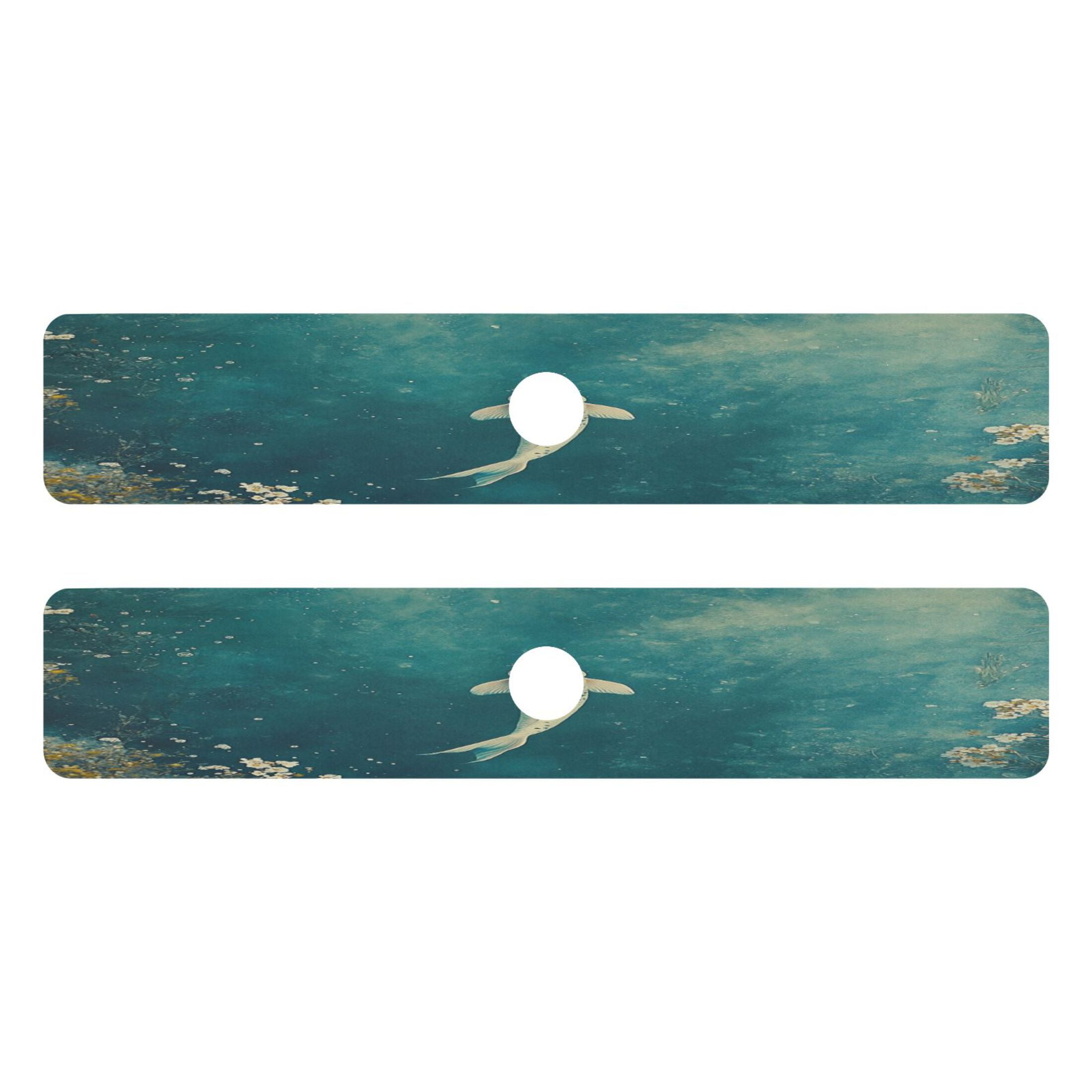 Wash Koi Extra Long Silicone Algae Sink Mat 30x5.4in 2 Pack Waterproof ...