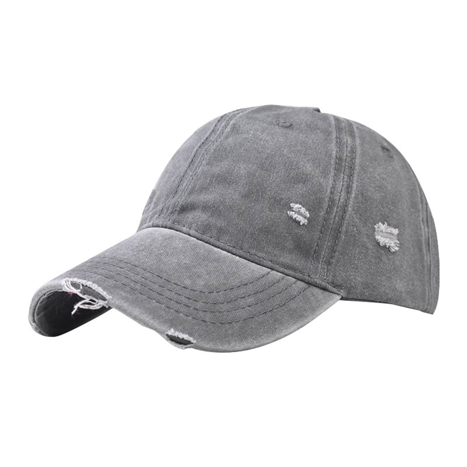 Wash To Do Old Hole Baseball Cap Outdoor Matching Personality Light ...