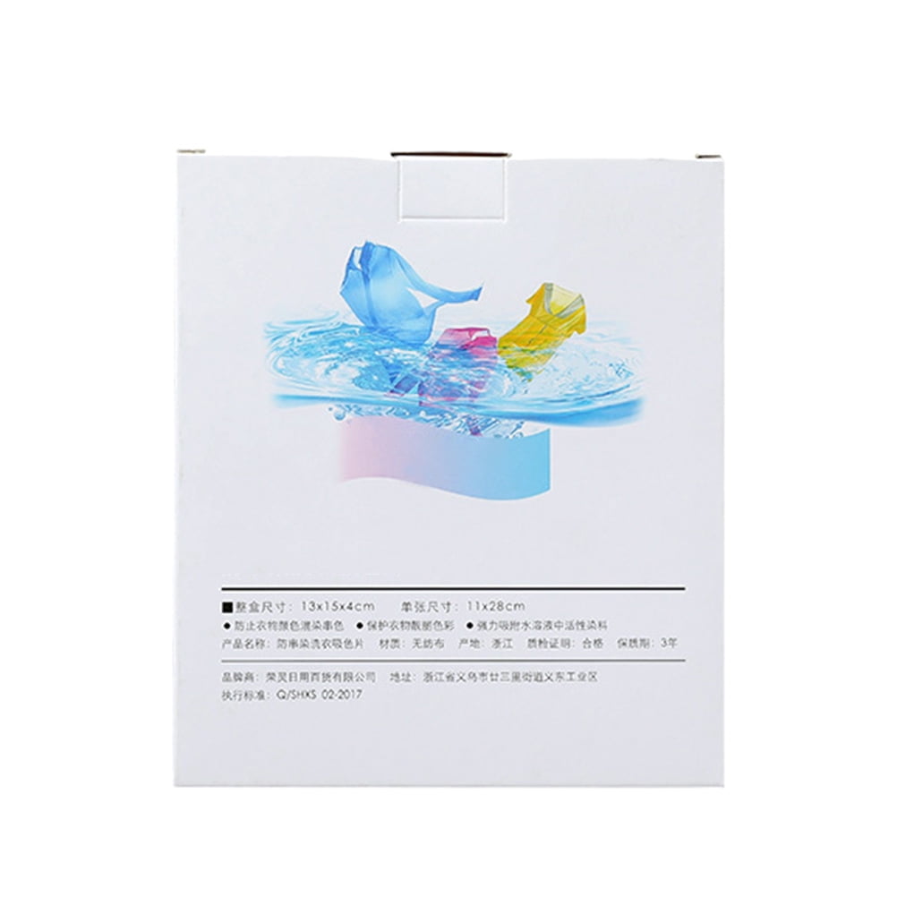 Wash and Care Laundry Products Rub off Washing Paper for Clothes 24 Pcs ...