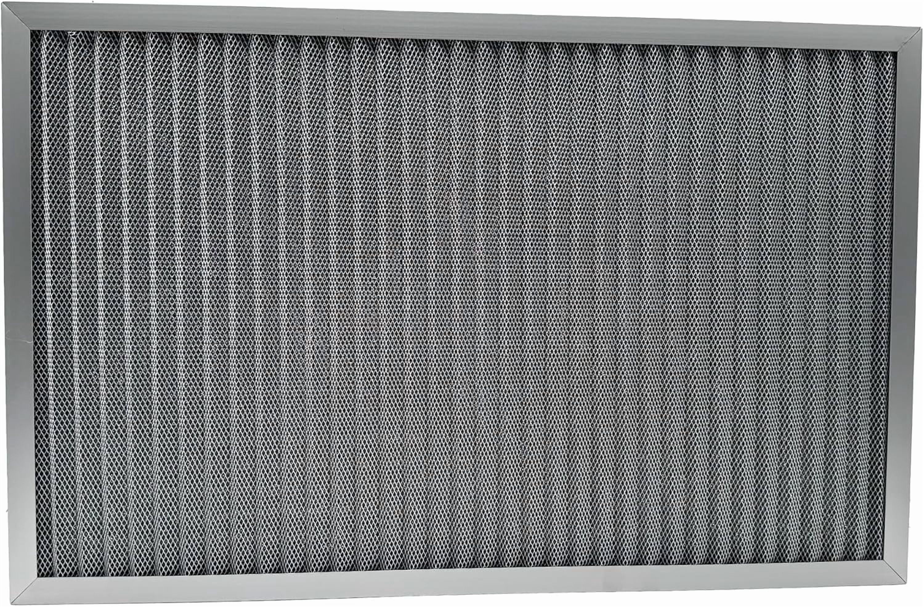 Washable Air Filter(16" x 25" x 2" MERV 5), Aluminum Electrostatic Air ...