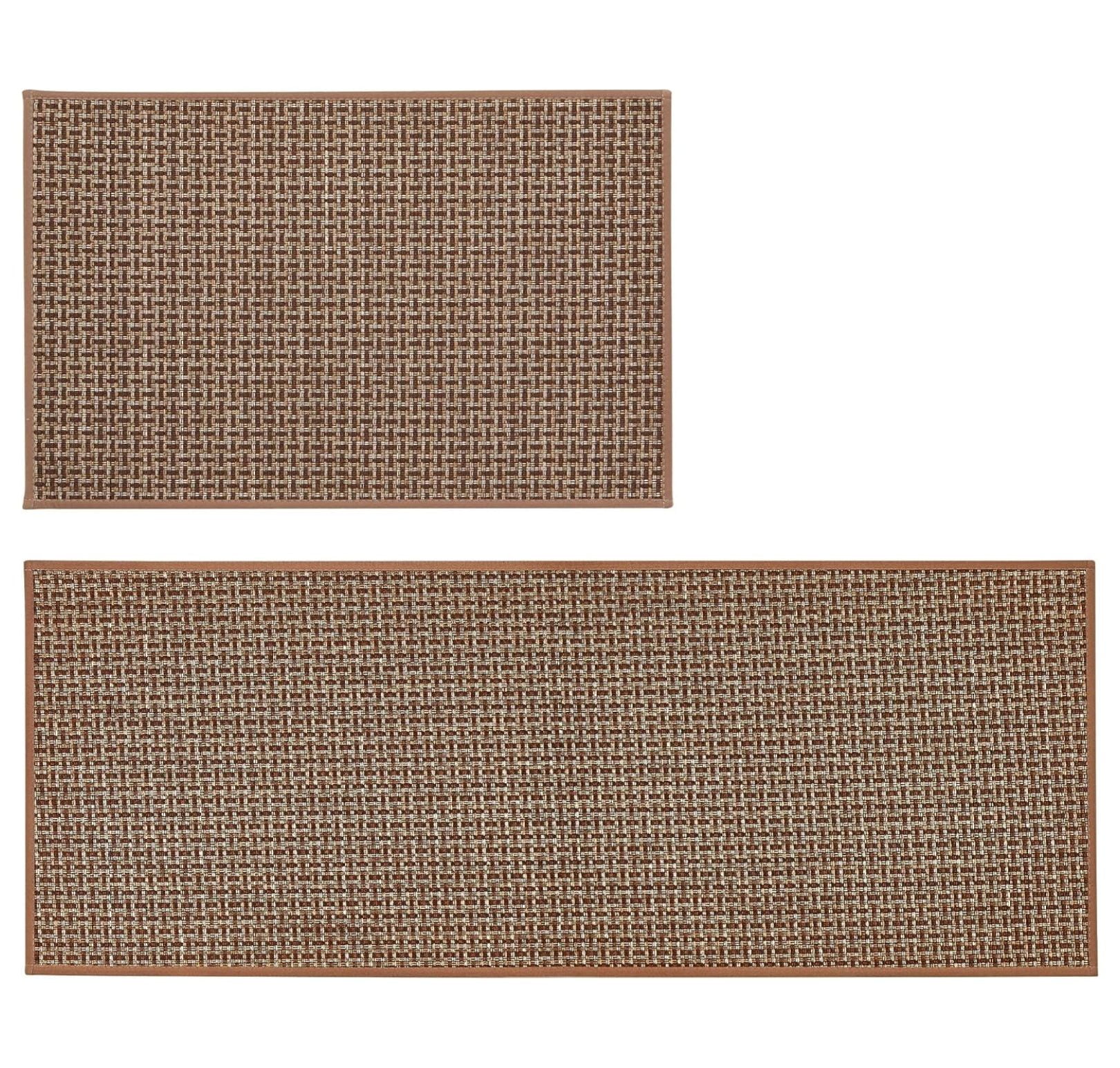 Washable Area Rug | 2 Pack Accent Throw Rugs for Kitchen, Bathroom ...