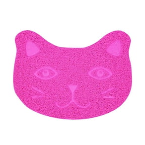 Fresh Step Blue Cat Shaped Litter Trapper Keeper Mat 23.5" x 17.5 ...