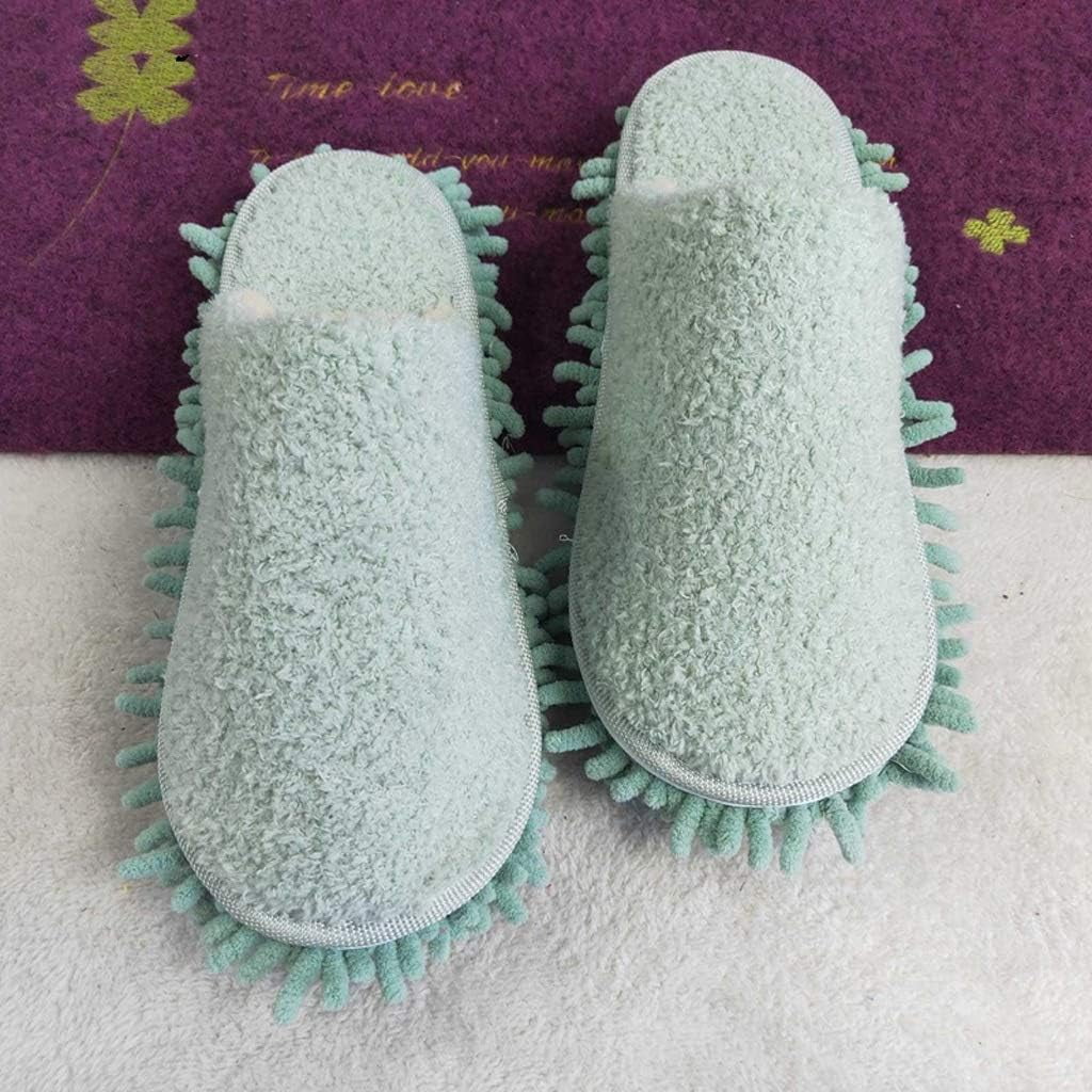 Washable Cleaning House Mop Slippers Women Indoor Floor Polishing ...