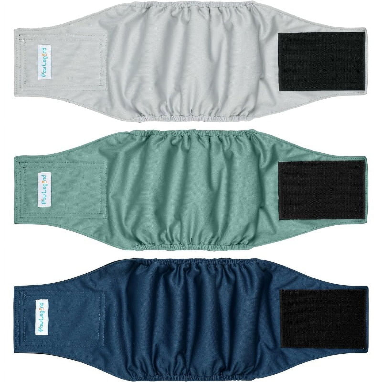 Washable Dog Belly Band Wrap Diapers for Male Dog | High Absorbing ...