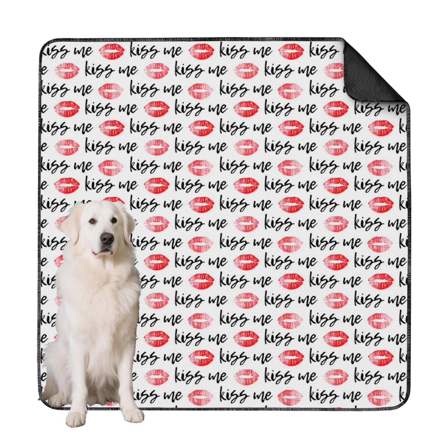 Washable Dog Pee Pads 72"x72" Reusable, Leopard Print Non-Slip Potty ...