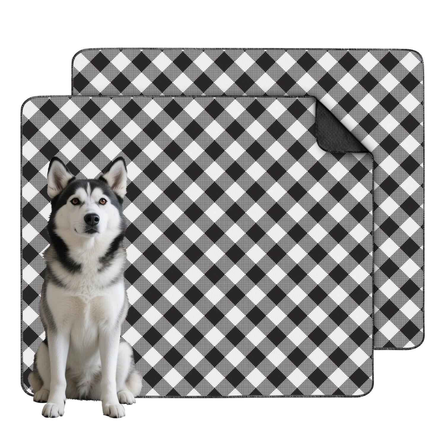Washable Dog Pee Pads, Reusable Potty Training Pads with Non-Slip ...