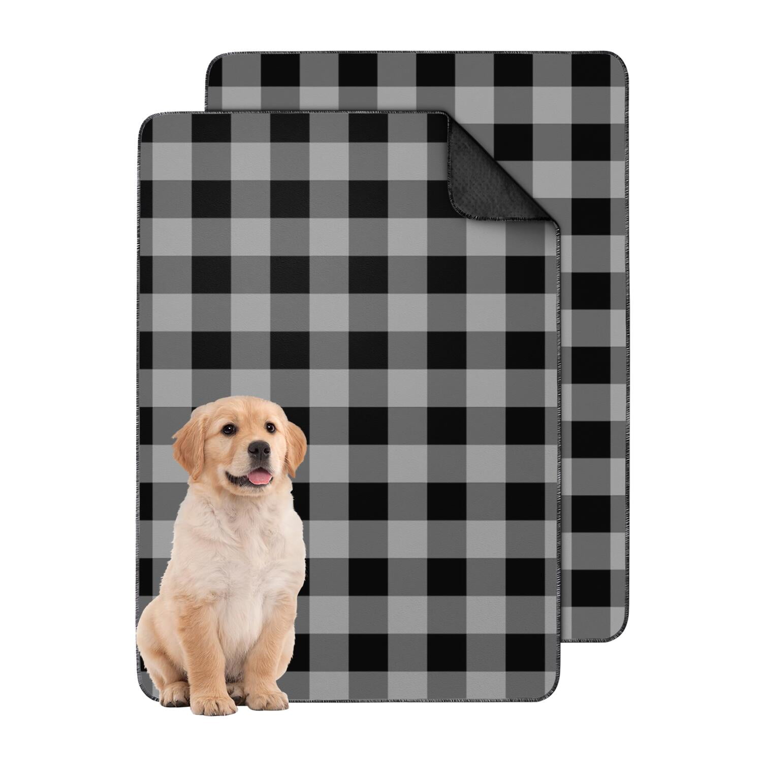 Washable Dog Pee Pads, Reusable Potty Training Pads with Non-Slip ...