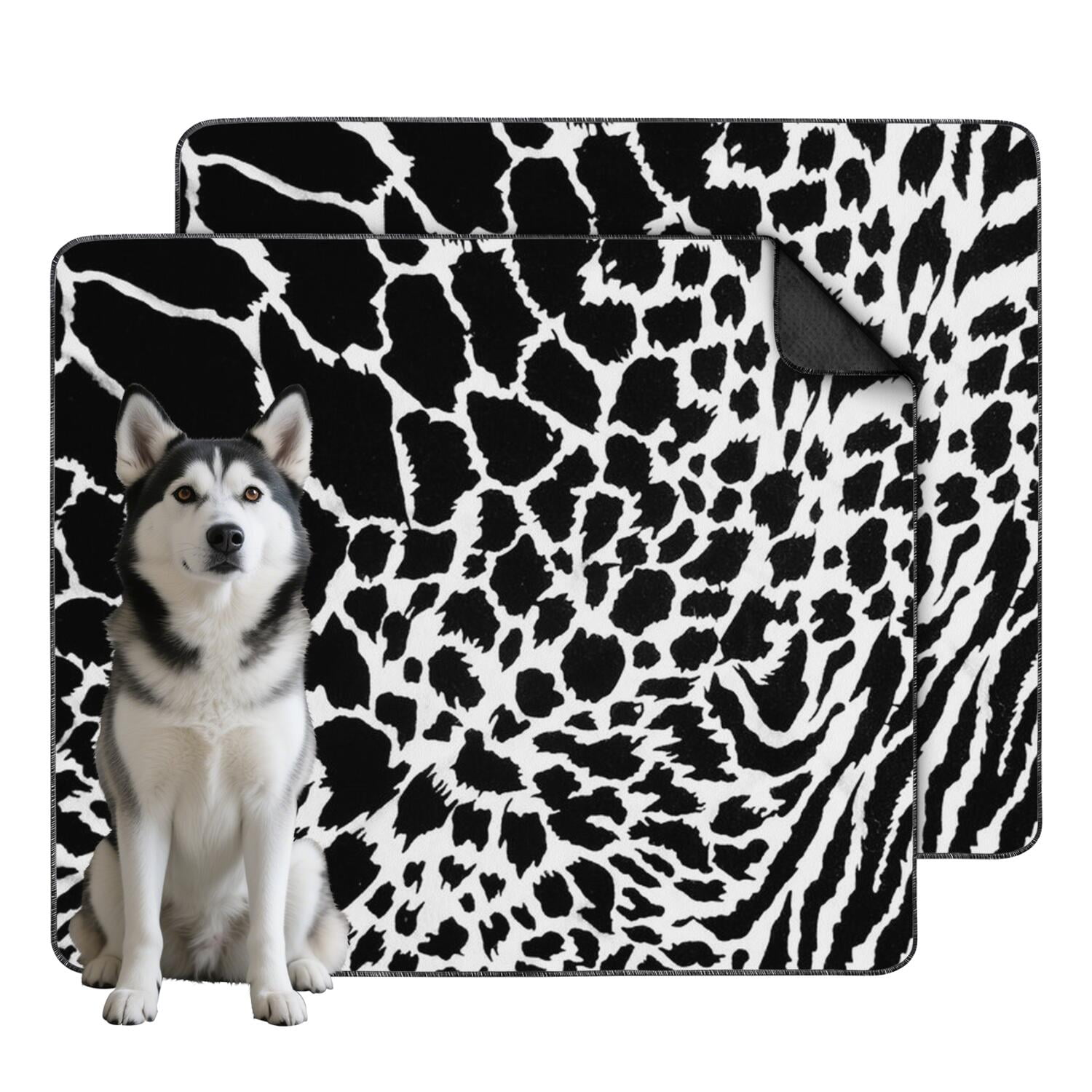 Washable Dog Pee Pads, Reusable Potty Training Pads with Non-Slip ...