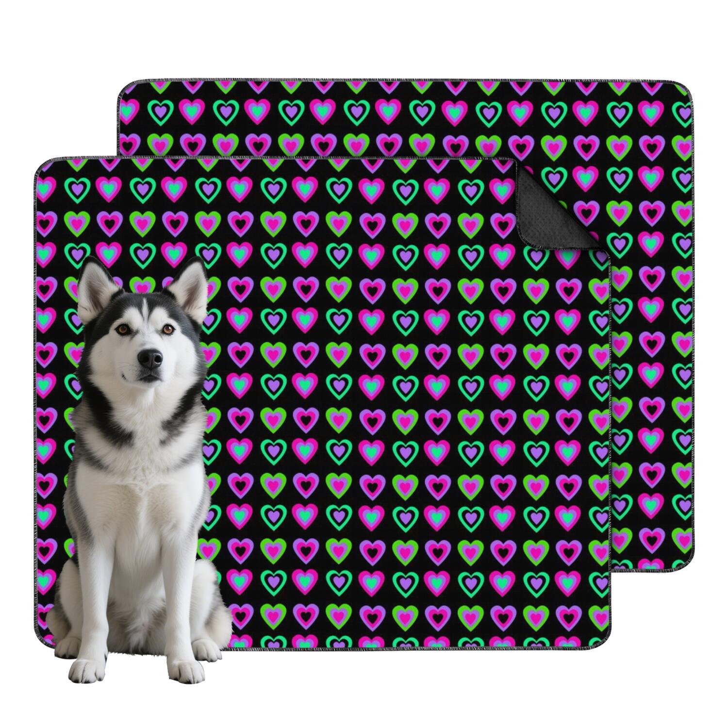 Washable Dog Pee Pads, Reusable Potty Training Pads with Non-Slip ...