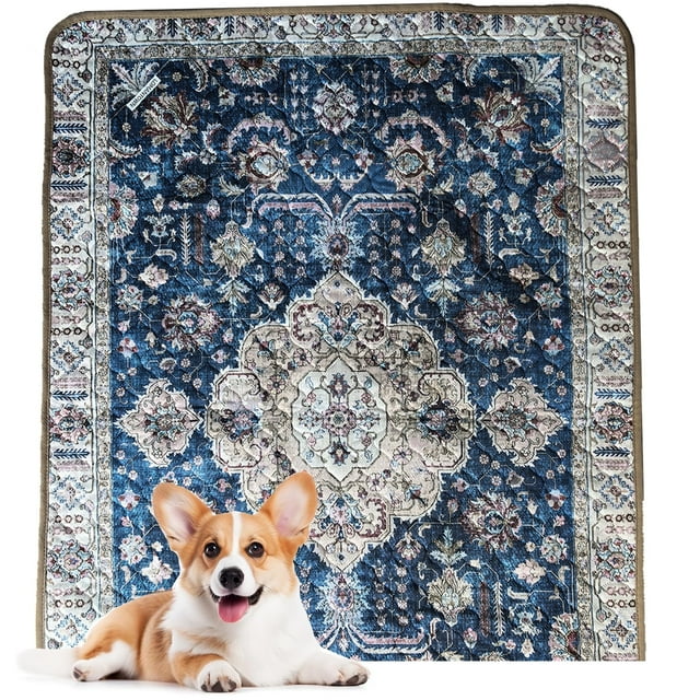 Washable Dog Pee Pads, Reusable Puppy Pads Waterproof Whelping Pads for ...