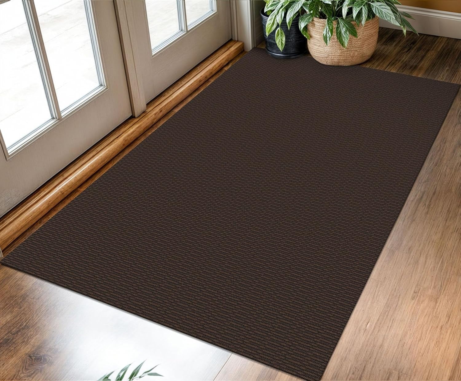 Washable Entryway Rug 3x5 Ft Area Rugs Cotton Rubber Backed Throw Rugs ...
