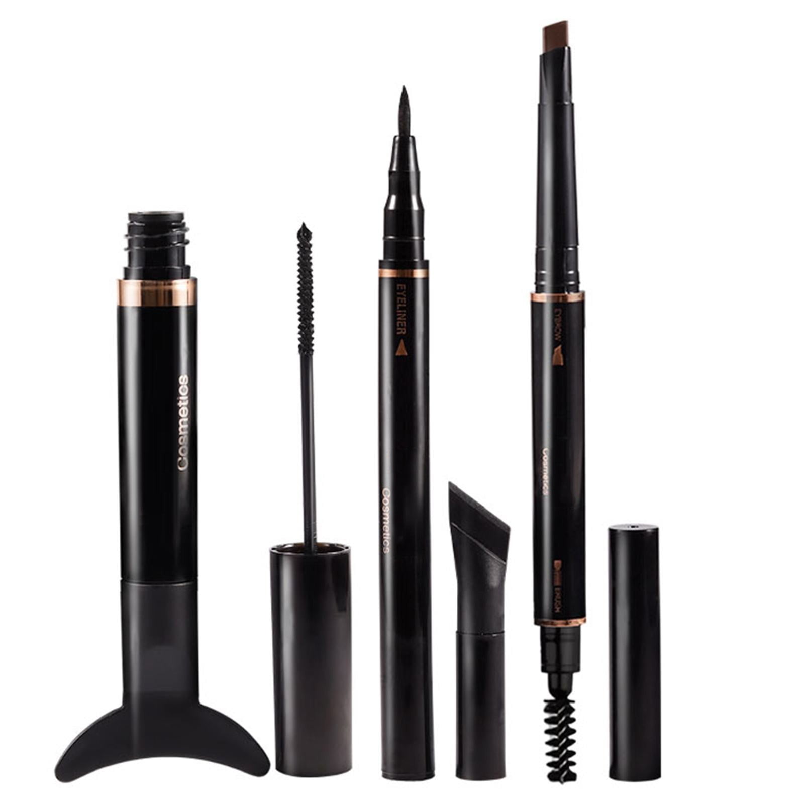 Washable Eyebrow Lasting Piece 3ml Eye Makeup Set Beginner 3 Pencil ...