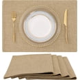 Washable Farmhouse Style Polyester Placemats, Versatile Indoor Outdoor ...