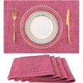 Washable Farmhouse Style Polyester Placemats, Versatile Indoor Outdoor ...