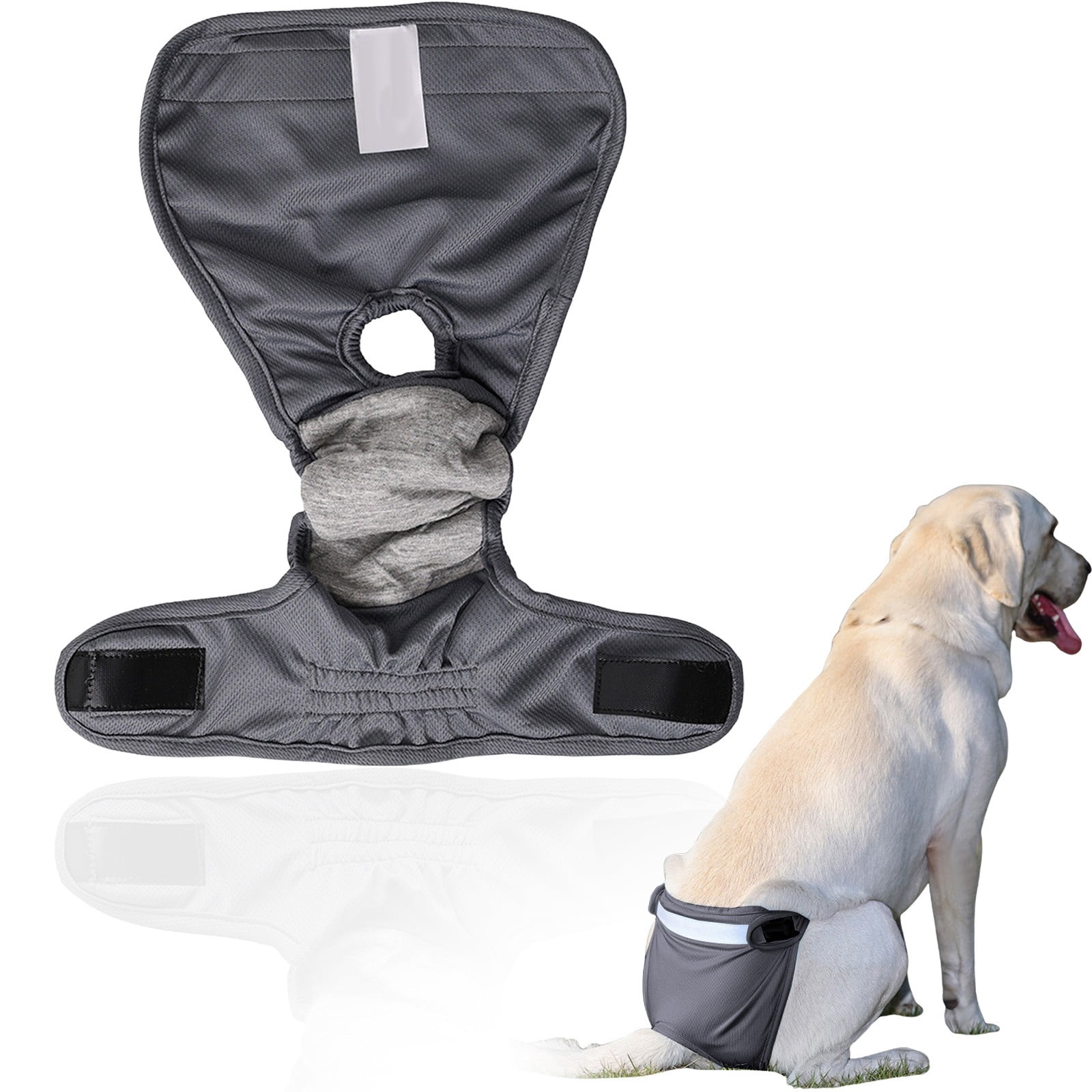 Washable Female Dog Diapers, Doggie Diapers, Reusable Pet Diapers ...