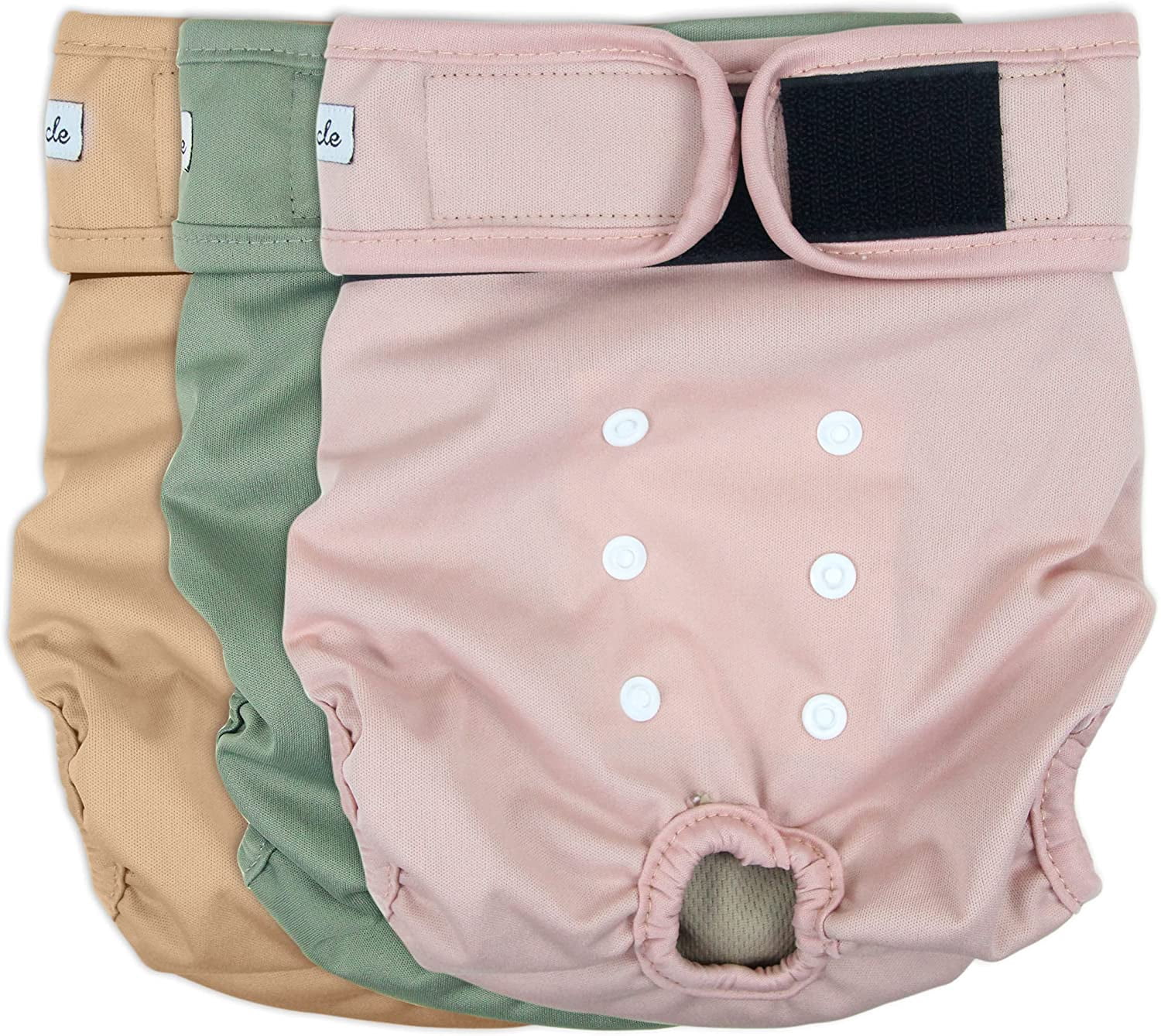 Washable Female Dog Diapers - Premium Reusable Diapers for Doggie in ...