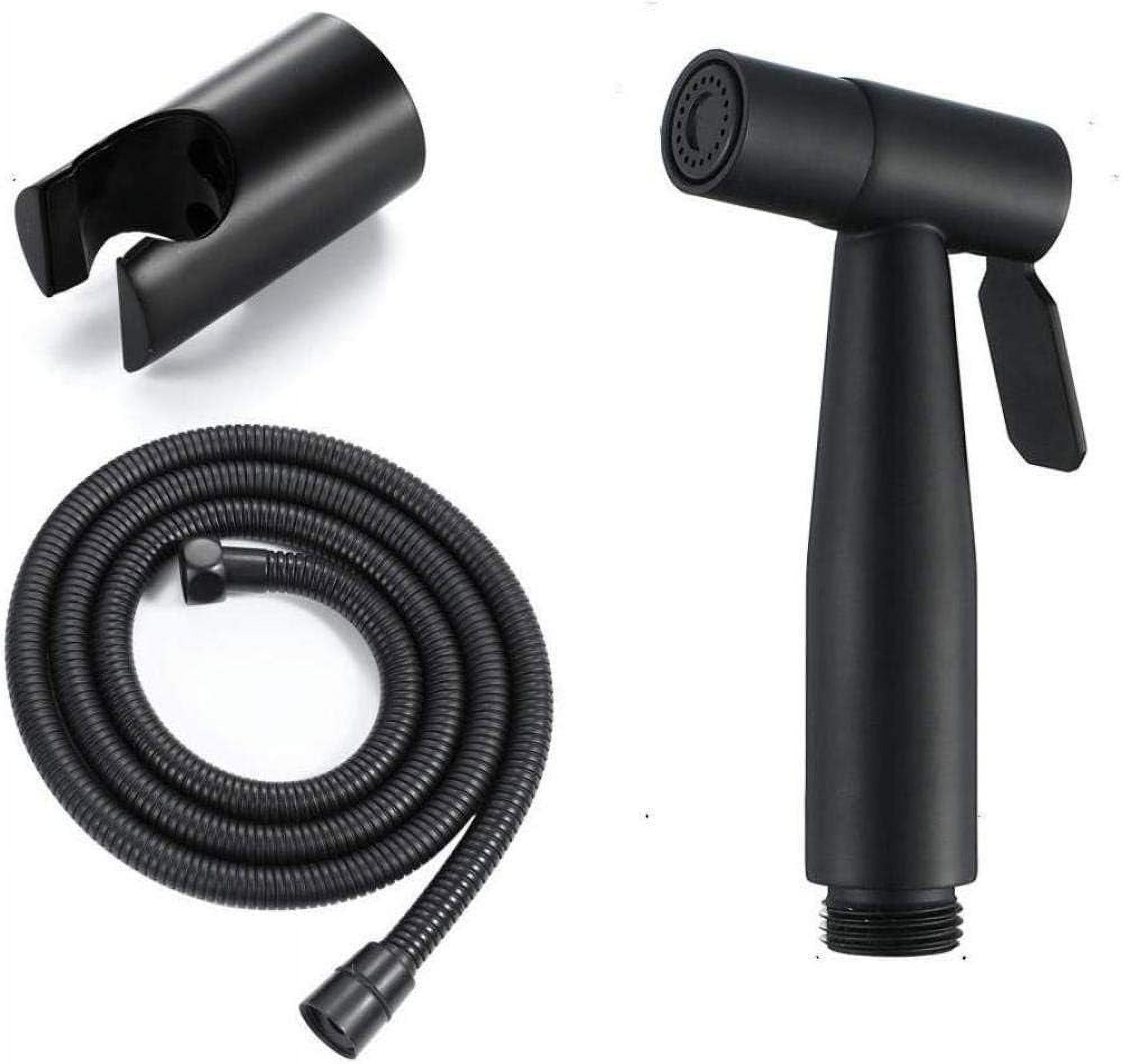 Washable HandheldCloth Diaper Sprayer - Black Toilet Spray Gun Set ...