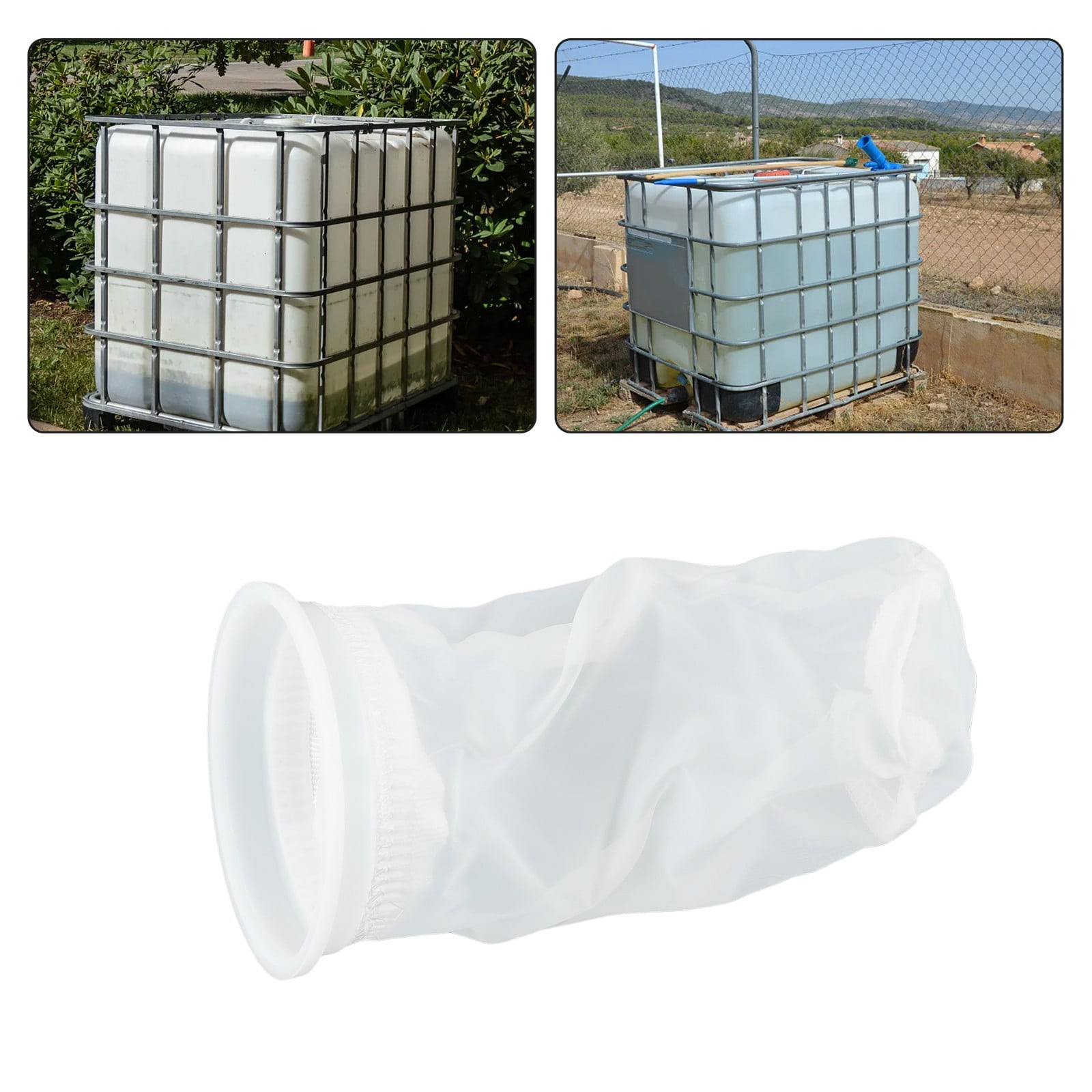 Washable Nylon Filter for IBC Rainwater Tanks Water Purification Filter ...