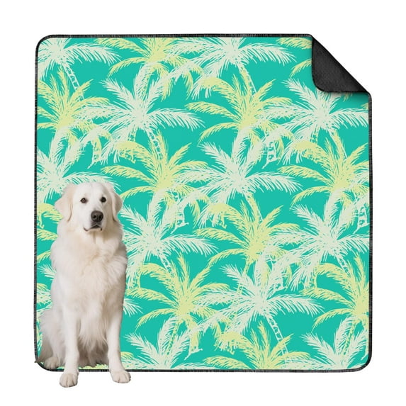 Washable Pee Pads for Dogs with Stylish Hawaiian Plant Patterns ...