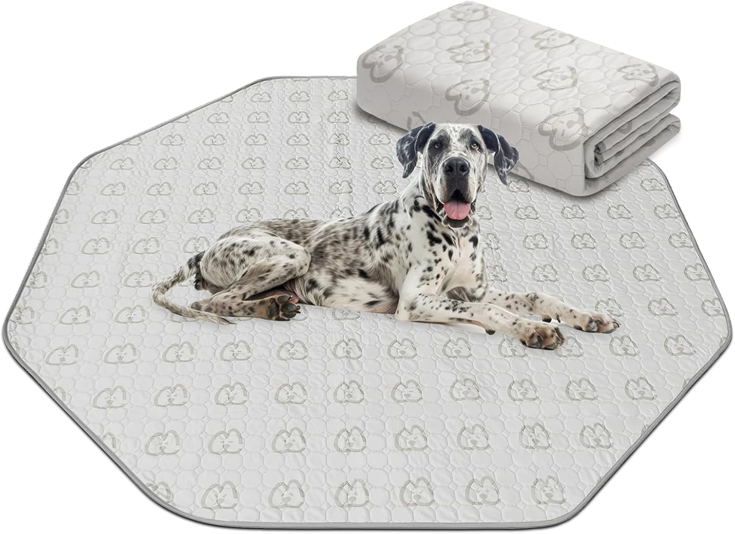 Washable Pee Pads for Dogs, Puppy Pads with Super Absorbent, 70.9" x 70 ...