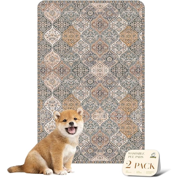 Washable Pee Pads for Dogs, Stylish, Non-Slip and Leak-Proof Pee Pads ...