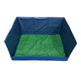 Washable Pet Grass Pee Pad Potty Training Toilet With High Wall Design ...