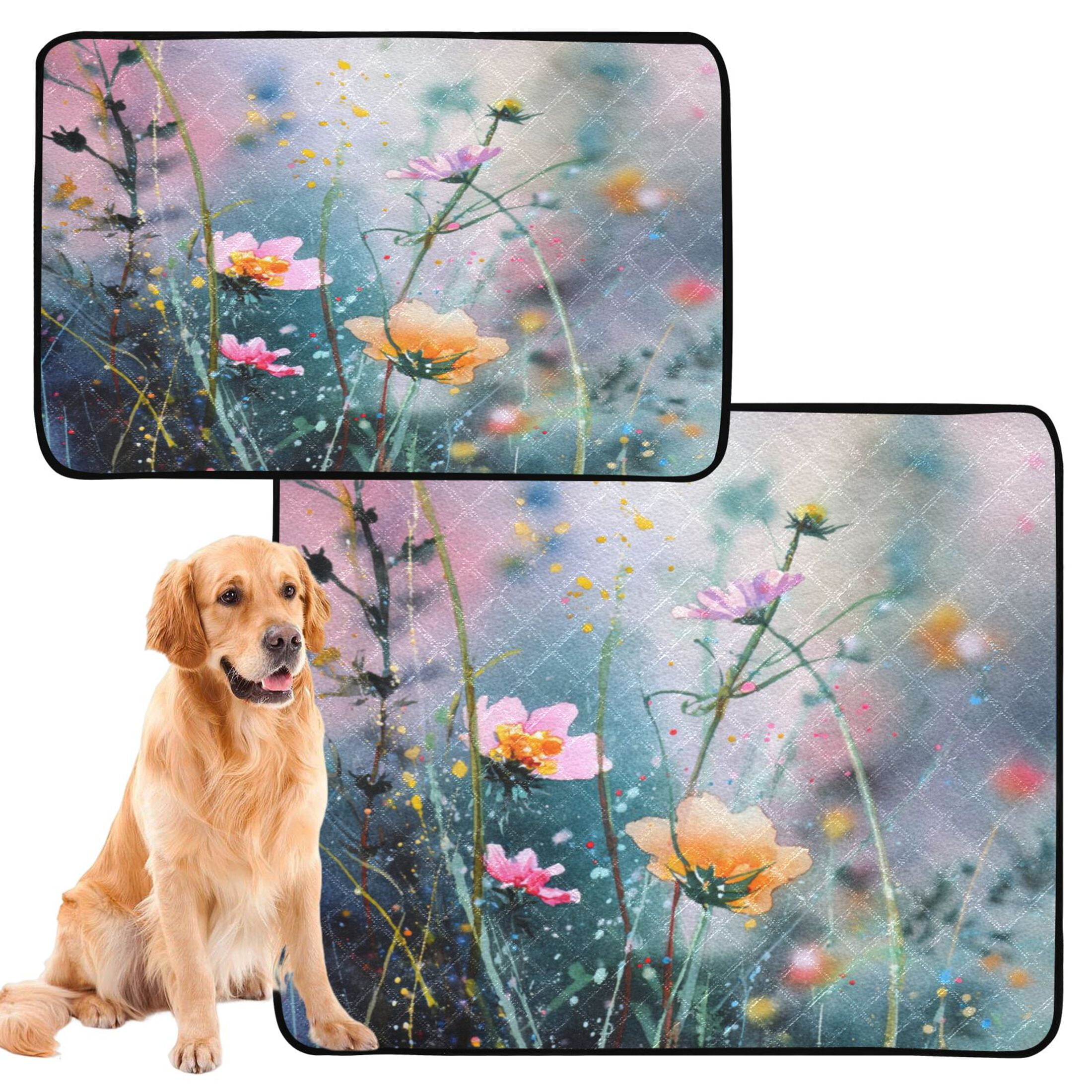 Washable Pet Pee Pads with Super Absorbent Reusable Training Pads for ...