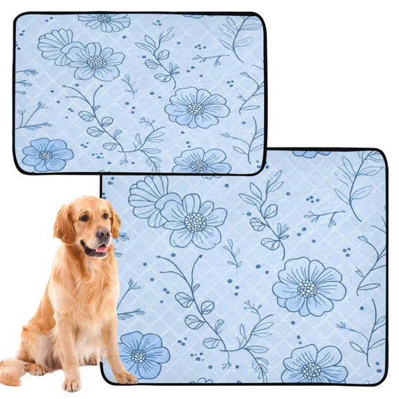 Washable Pet Pee Pads with Super Absorbent Reusable Training Pads for ...