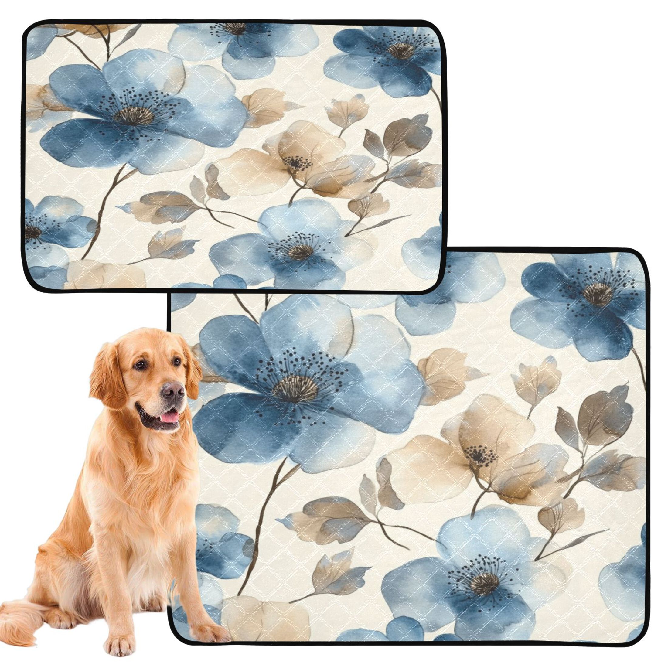 Washable Pet Pee Pads with Super Absorbent Reusable Training Pads for ...