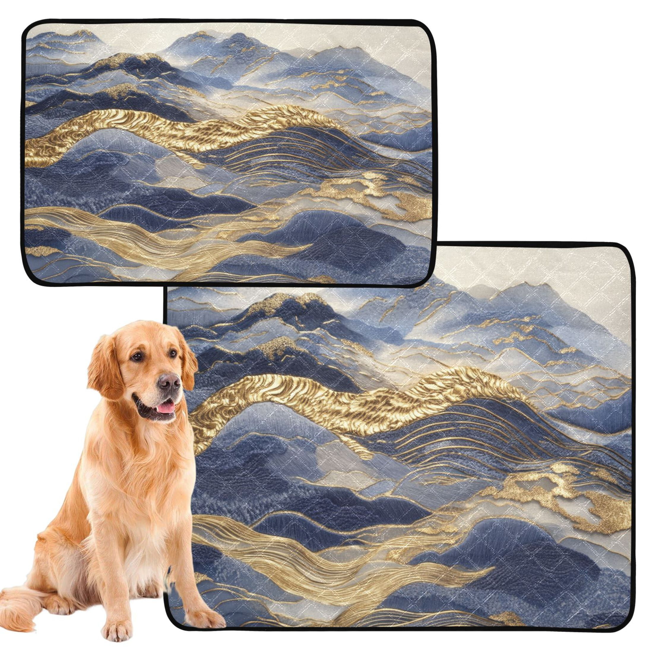 Washable Pet Pee Pads with Super Absorbent Reusable Training Pads for ...