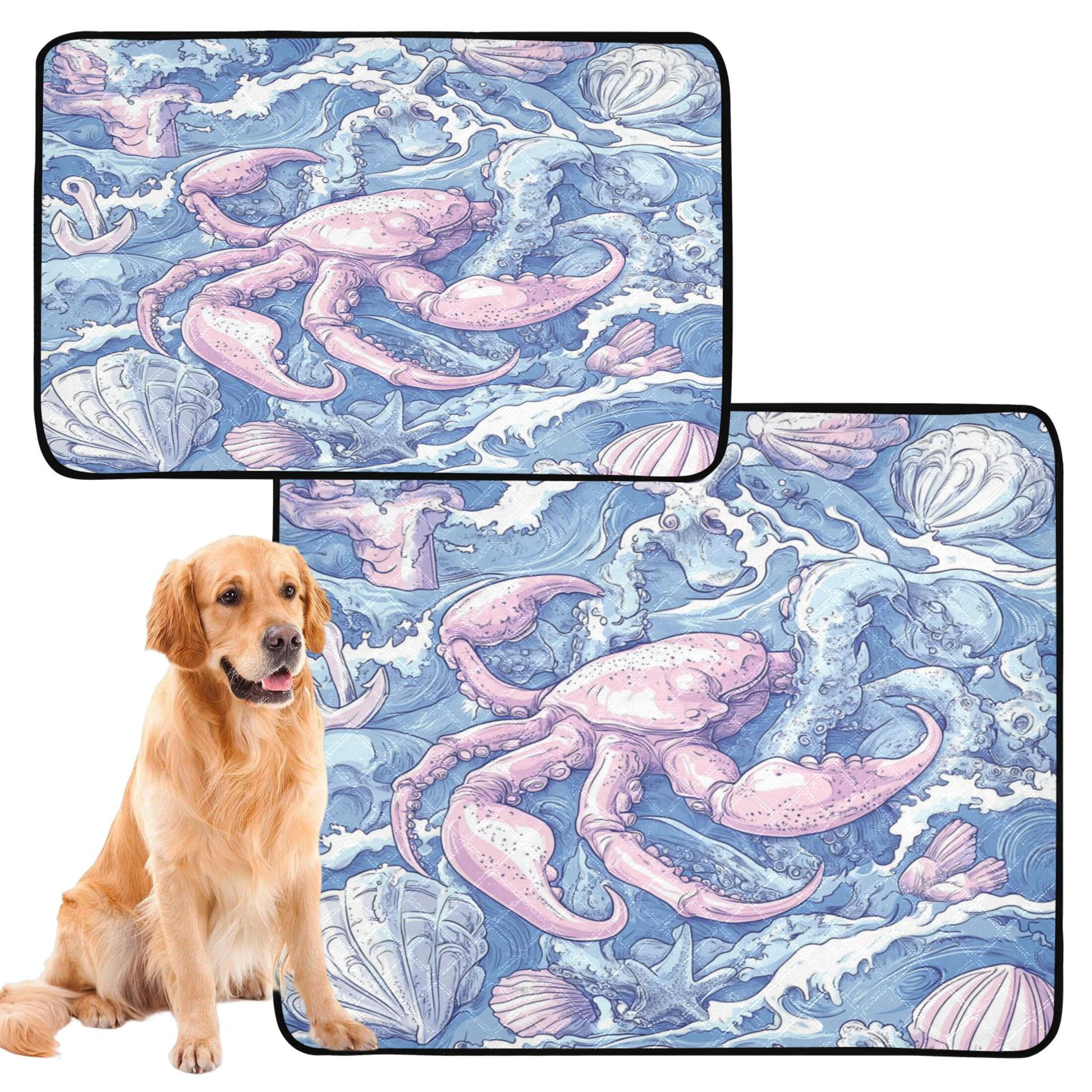Washable Pet Pee Pads with Super Absorbent Reusable Training Pads for ...