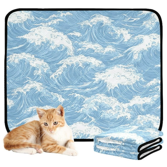 Washable Pet Pee Pads with Super Absorbent Reusable Training Pads for ...