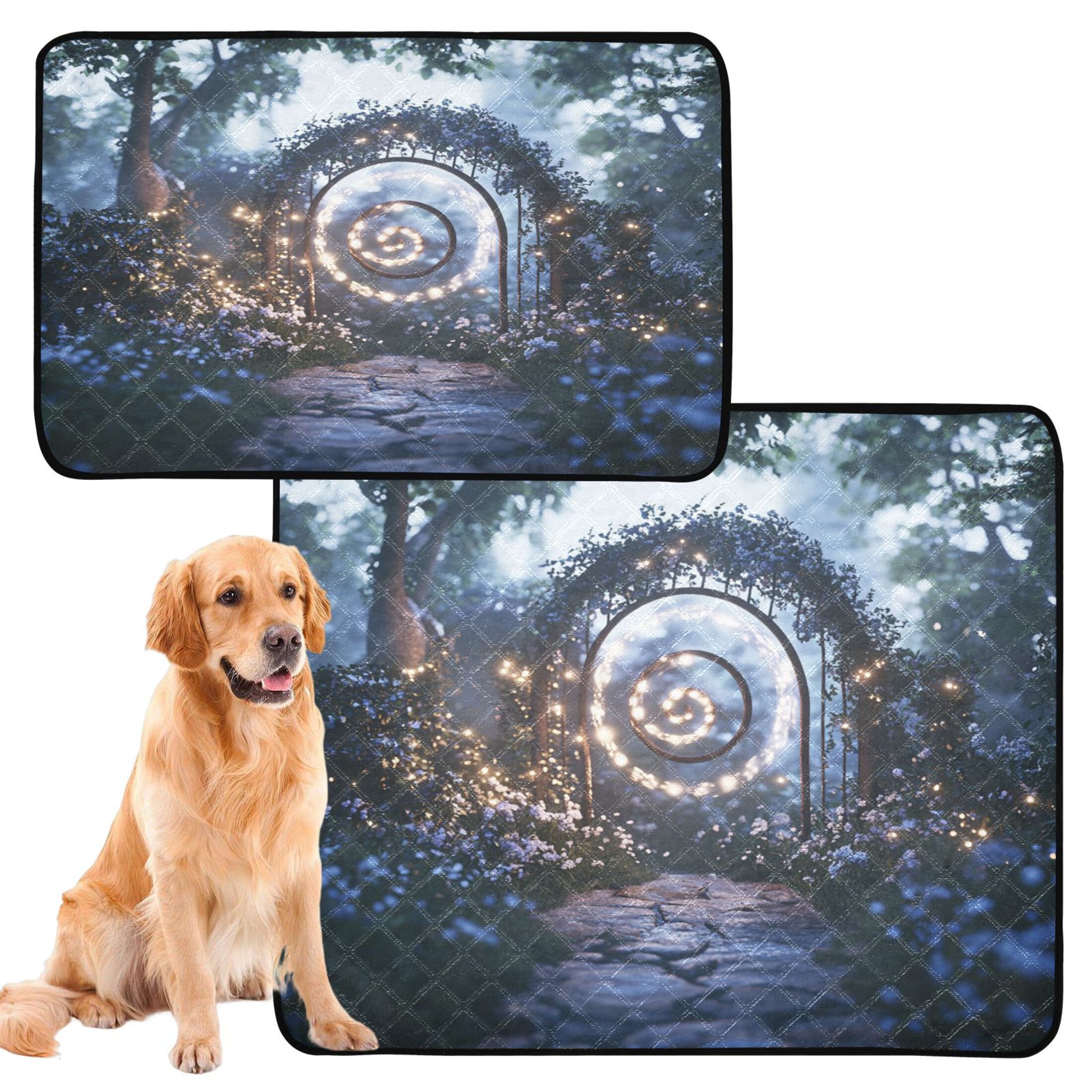 Washable Pet Pee Pads with Super Absorbent Reusable Training Pads for ...