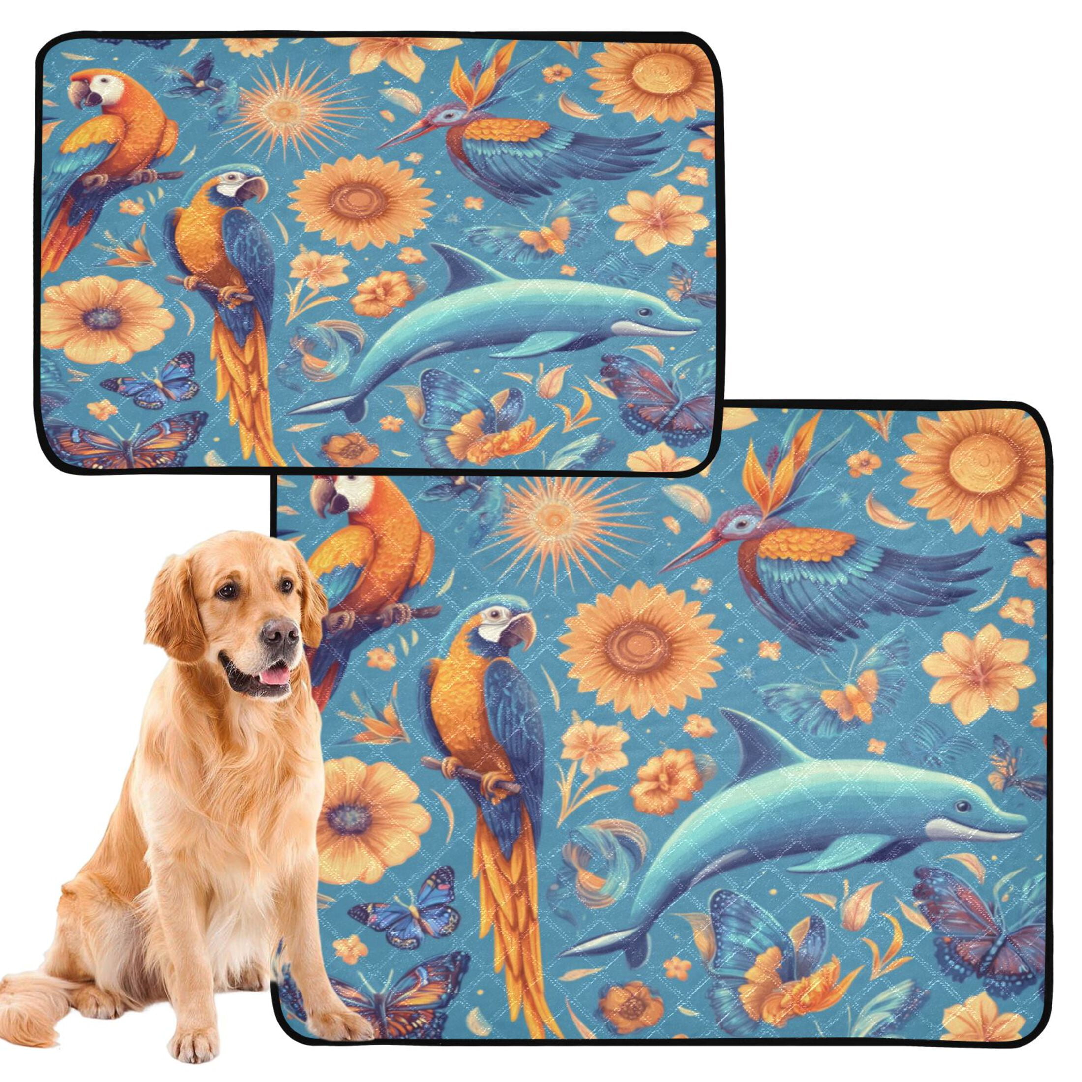 Washable Pet Pee Pads with Super Absorbent Reusable Training Pads for ...