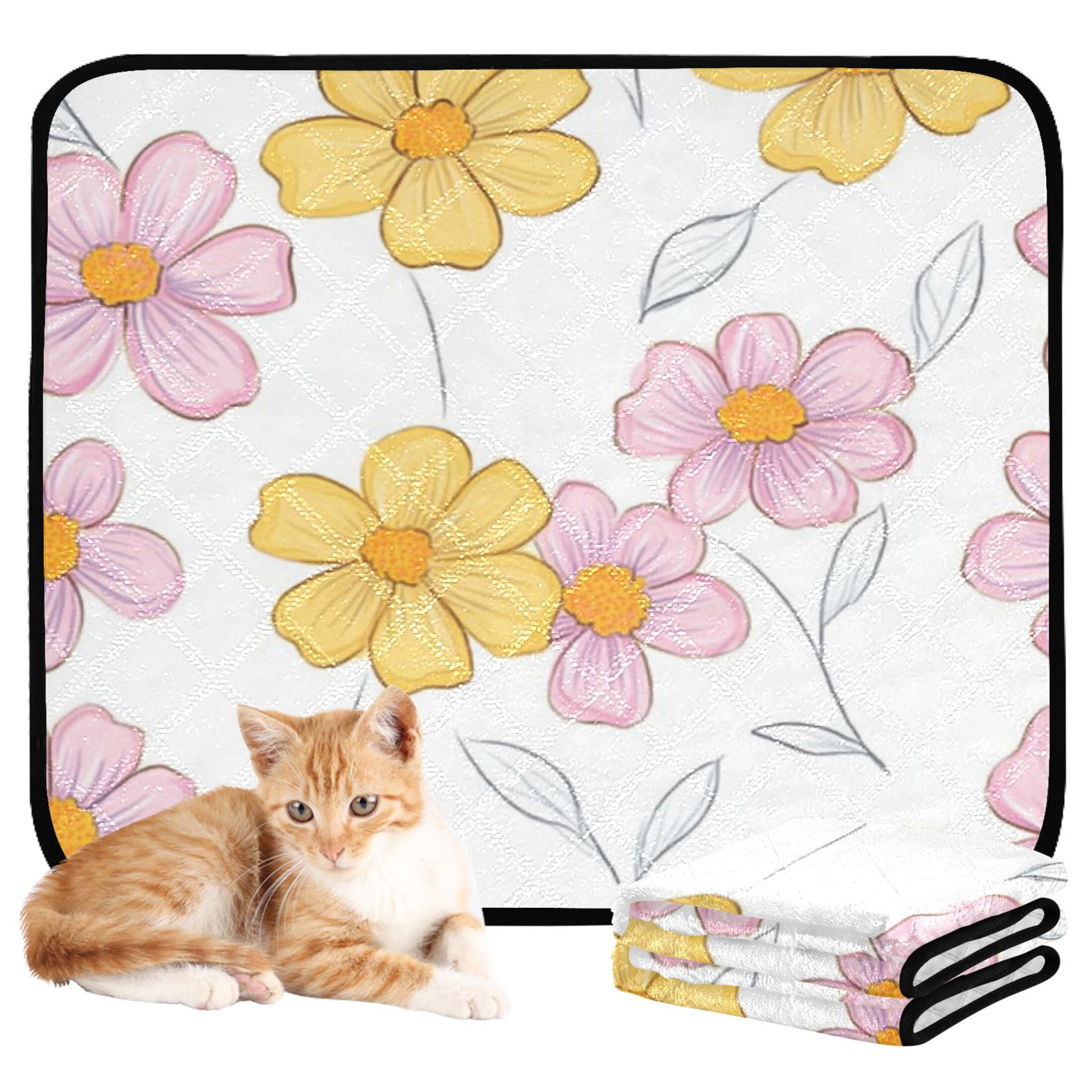 Washable Pet Pee Pads with Super Absorbent Reusable Training Pads for ...