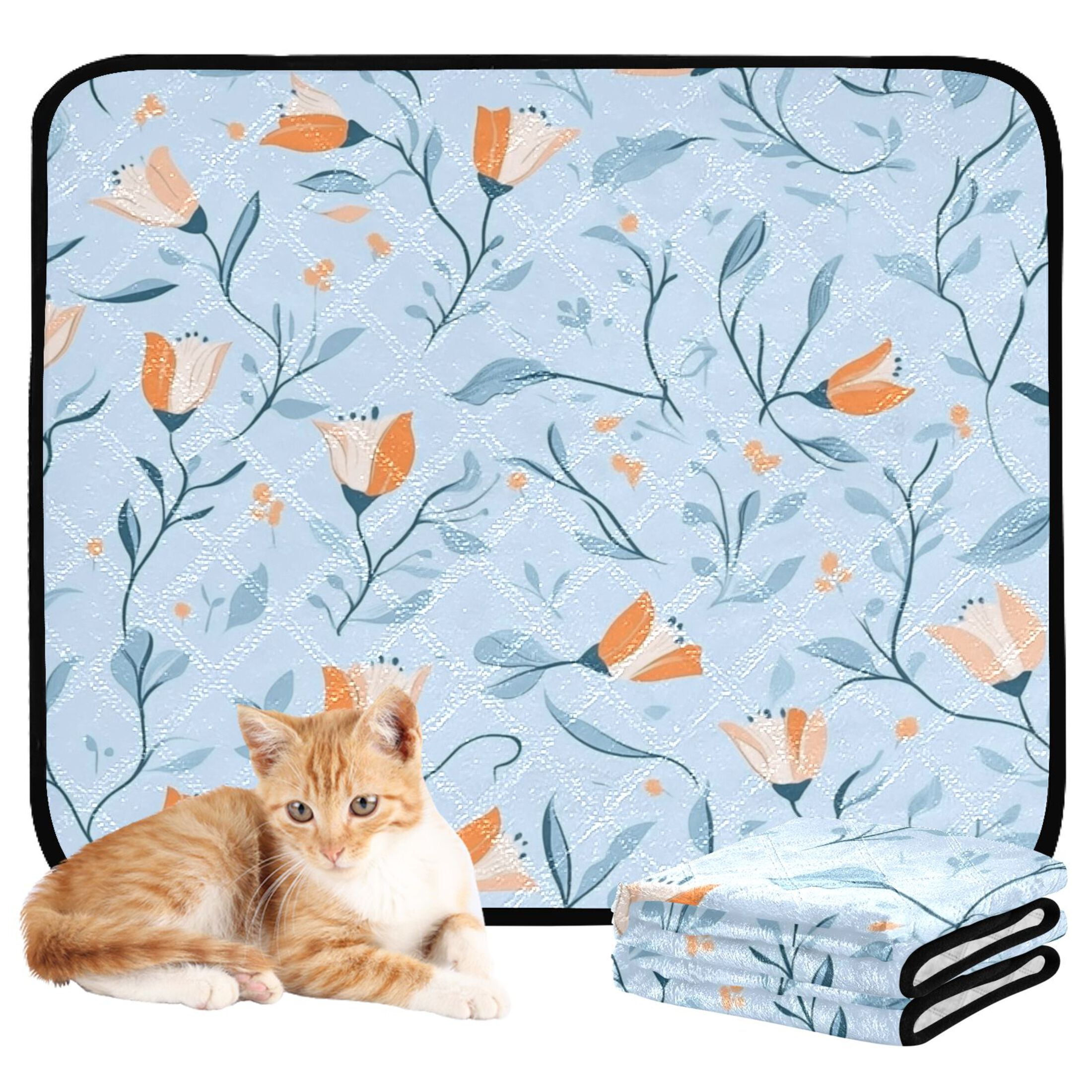 Washable Pet Pee Pads with Super Absorbent Reusable Training Pads for ...