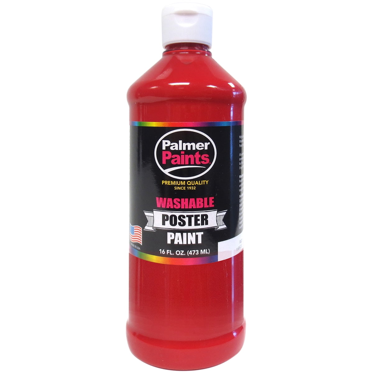 Washable Poster Paint 16oz-Red - Walmart.com