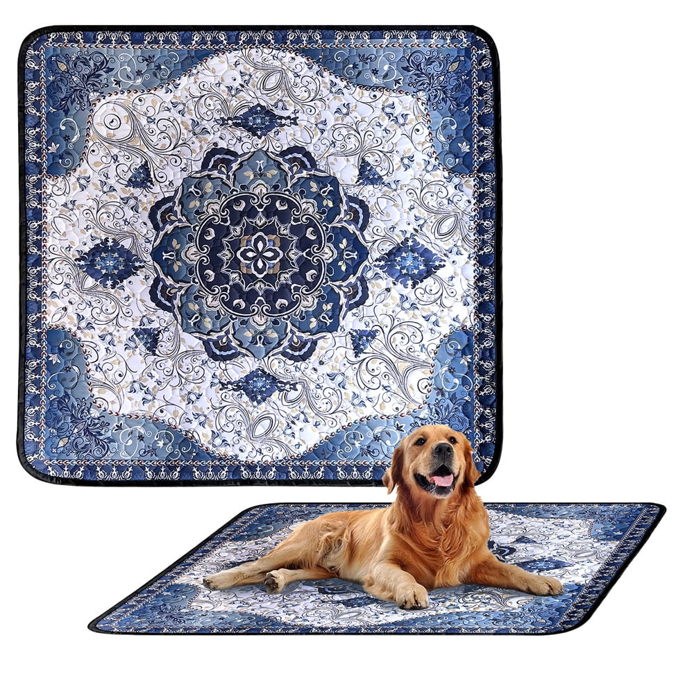 Washable Potty Pad Dog,36"x 36"Reusable Pee Pad,Fast Absorbent Whelping ...