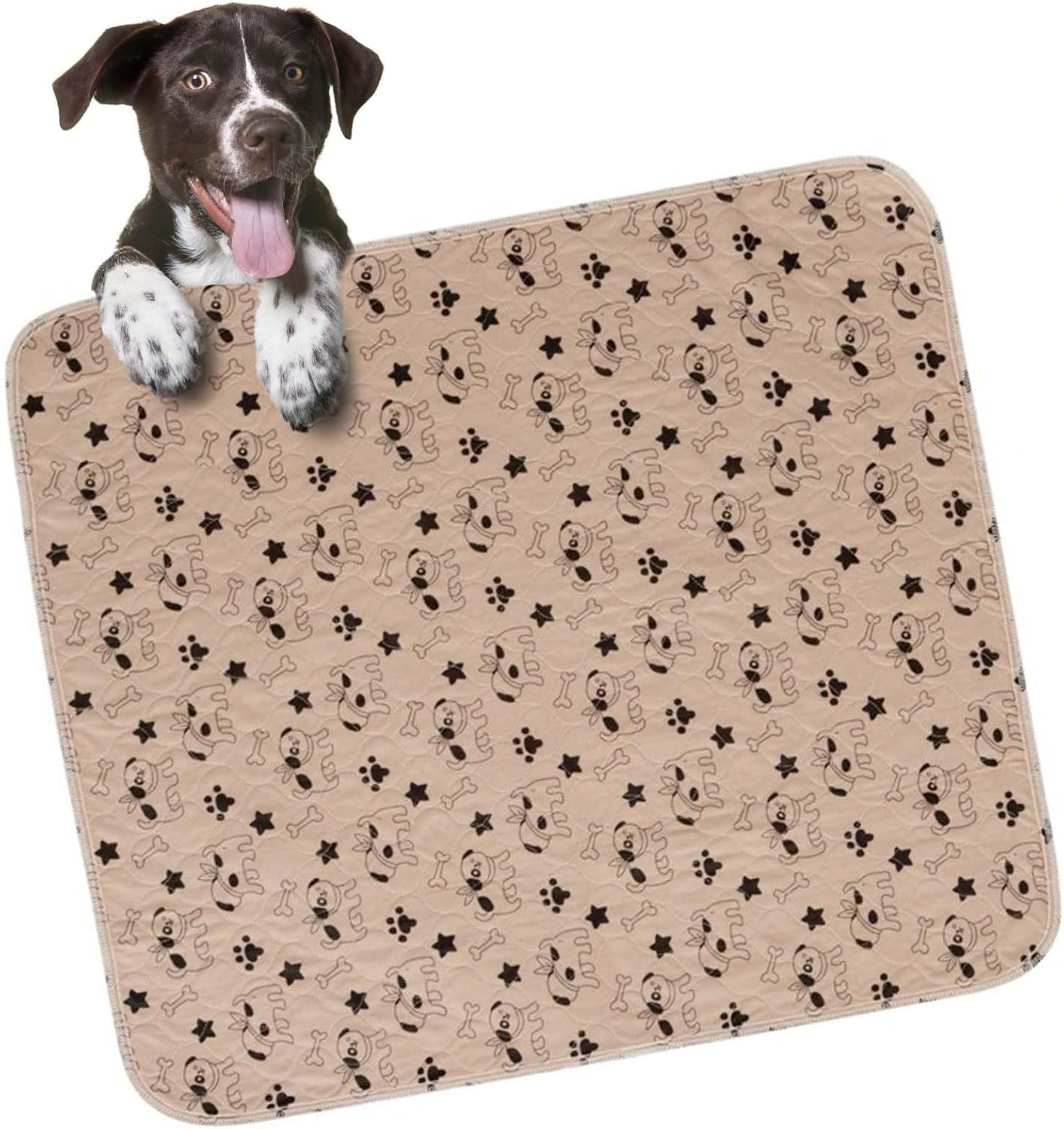Washable Puppy Pad with Pheromones, Reusable Leak Proof Pet Training ...