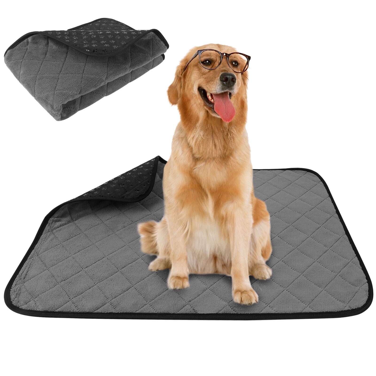 Washable Reusable Dog Pee Pads Pet Training Pads Puppy Whelping Mat for ...