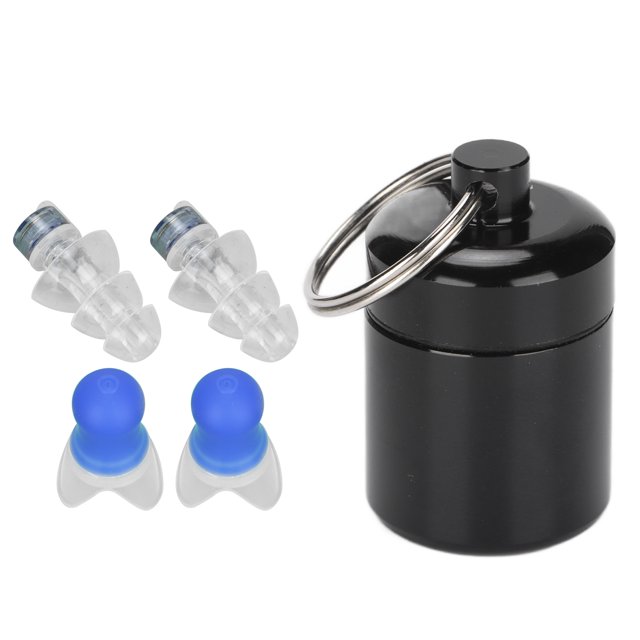 Washable Reusable Ear Plugs, Noise Reduction Hearing Protection Tools ...