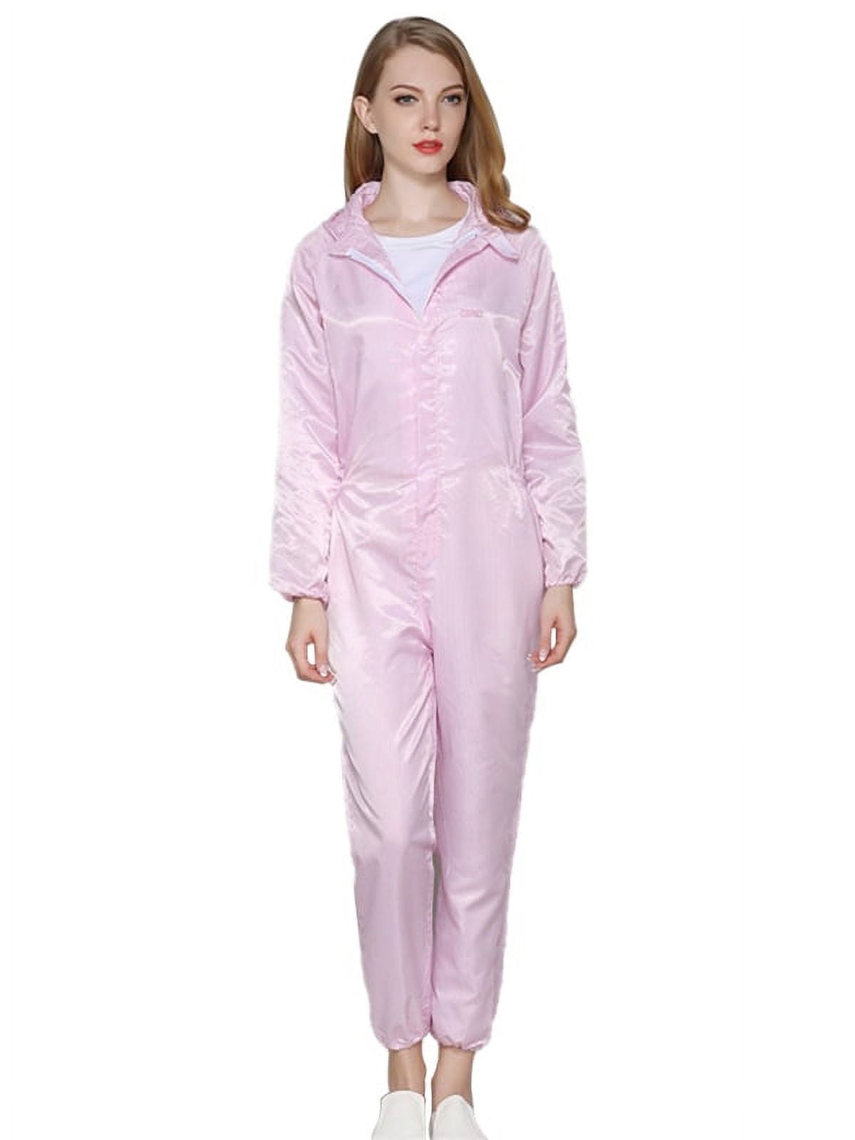 Washable Reusable Hood Coverall Suit One-piece Isolation Gown Suit ...