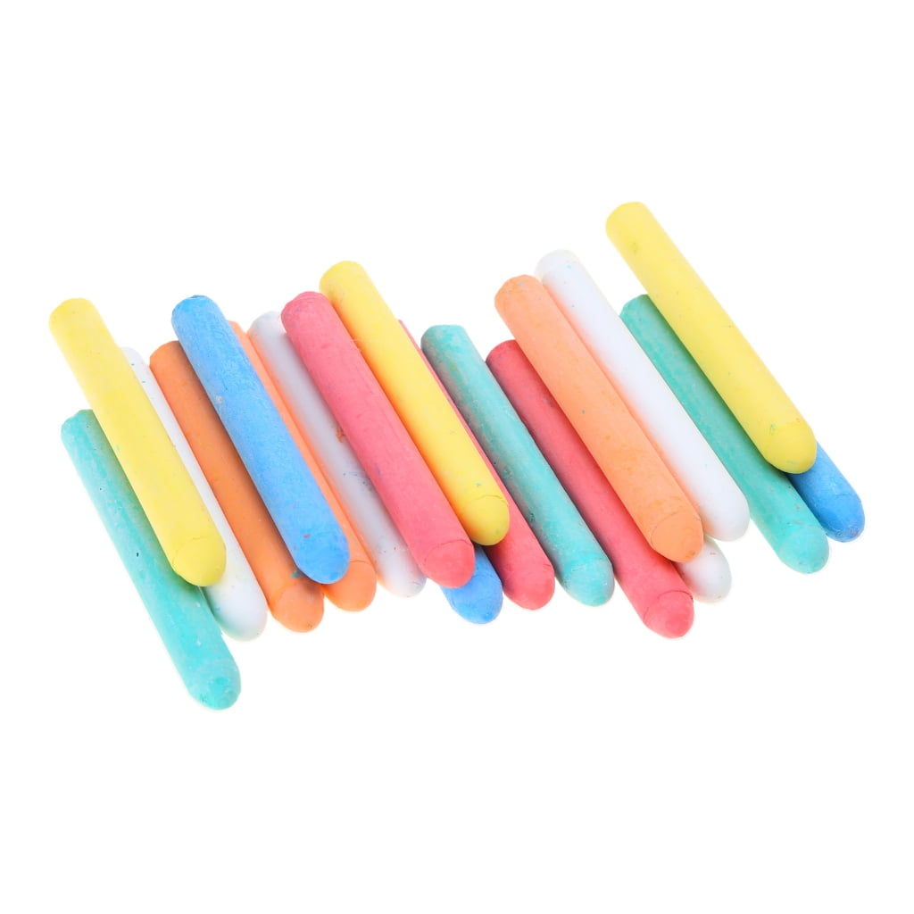 Washable Sidewalk Chalk Dust Free Solid Water Chalk Jumbos Chalk ...